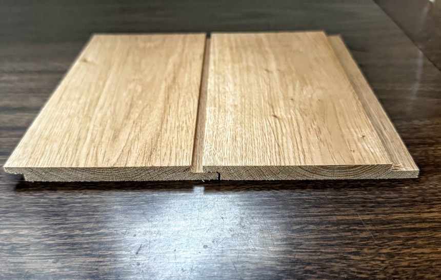 Oak Timber Cladding - Shadow Gap - Smooth - Oak Timber