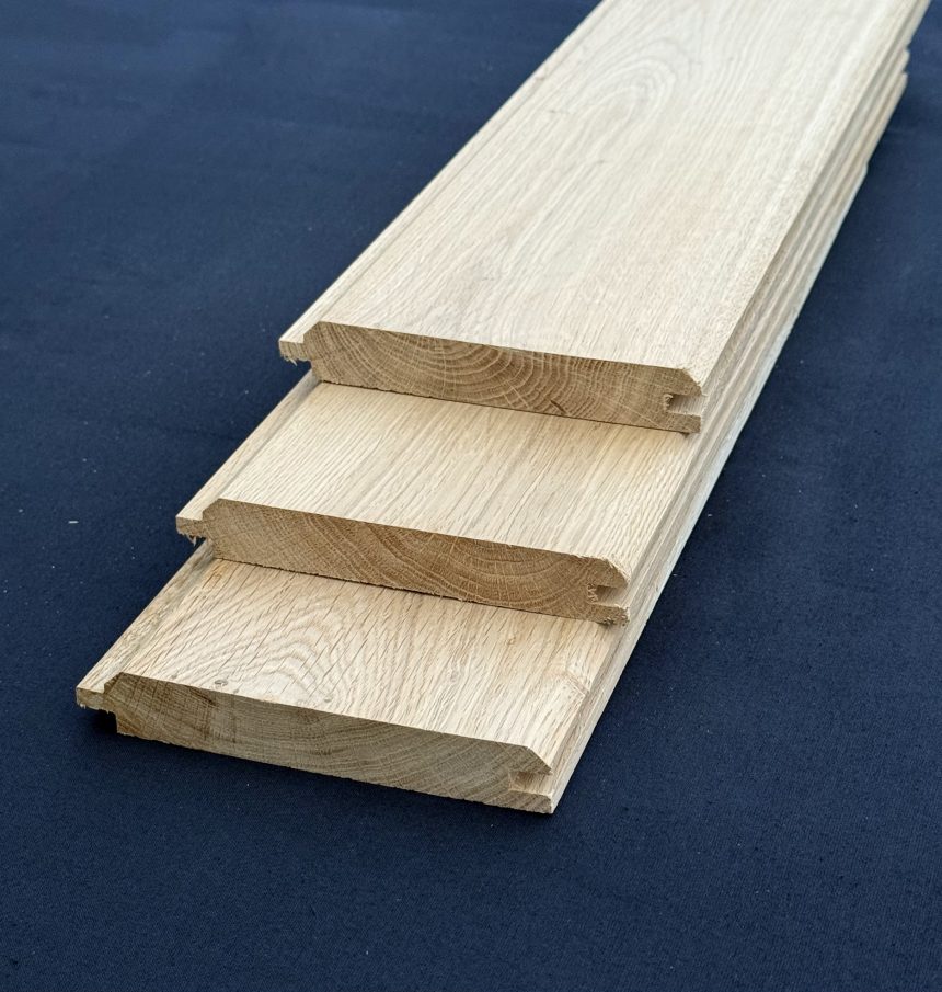 Oak Hardwood Cladding TGV - Oak Timber