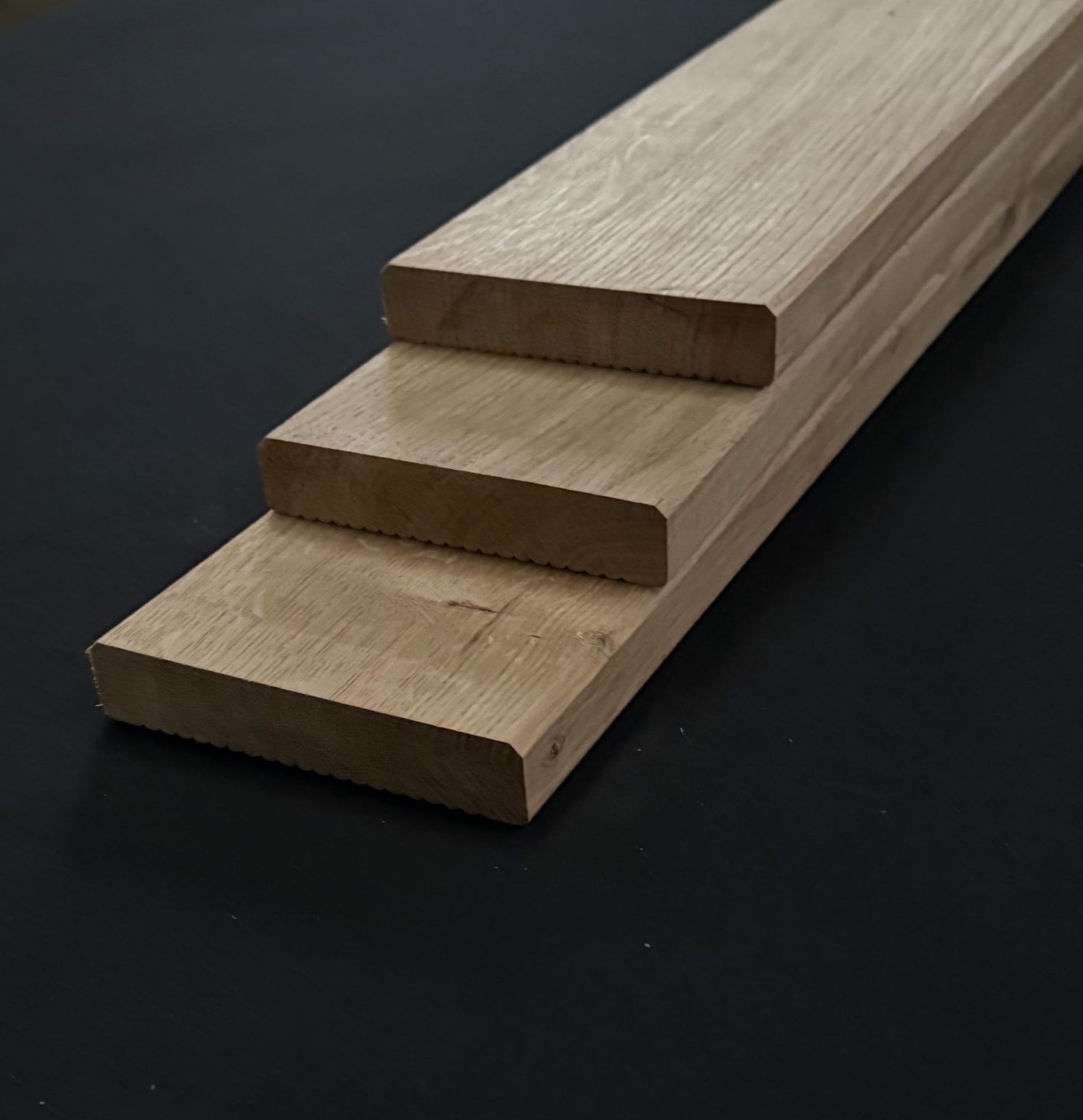 Oak Hardwood Cladding - Shadow Gap
